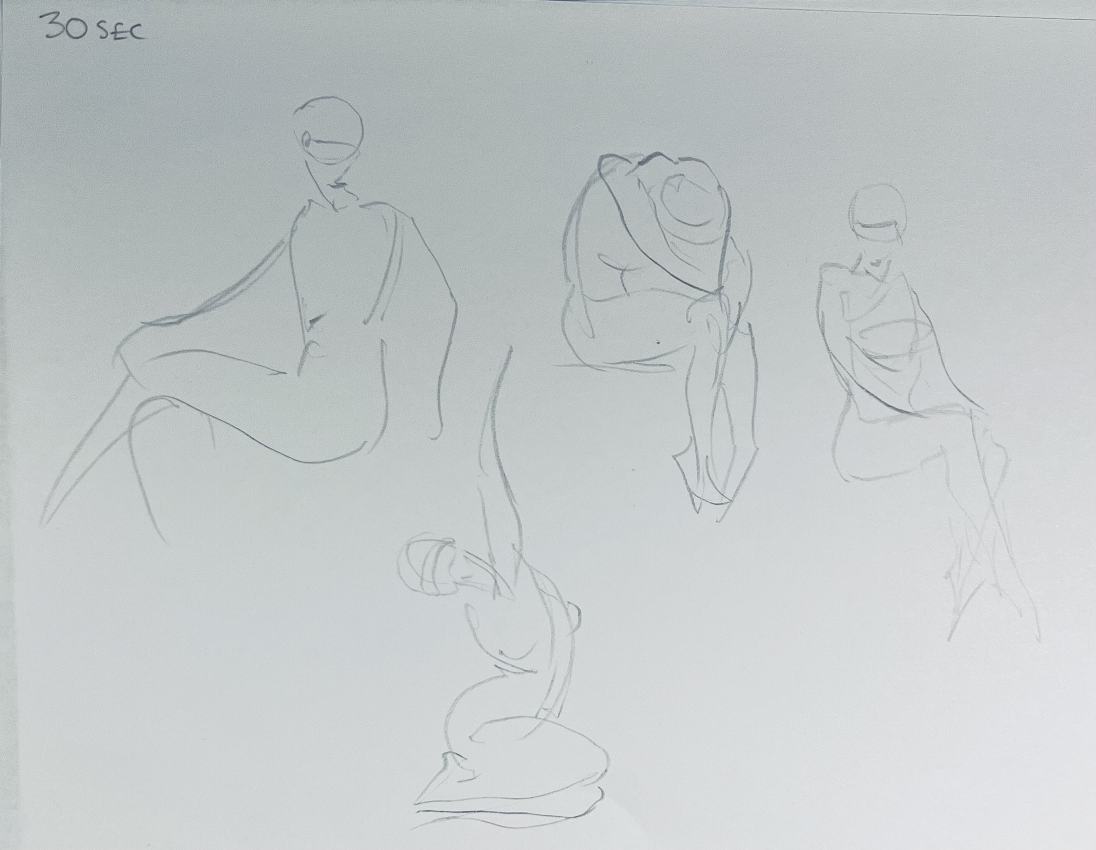 Floating Drawing Poses