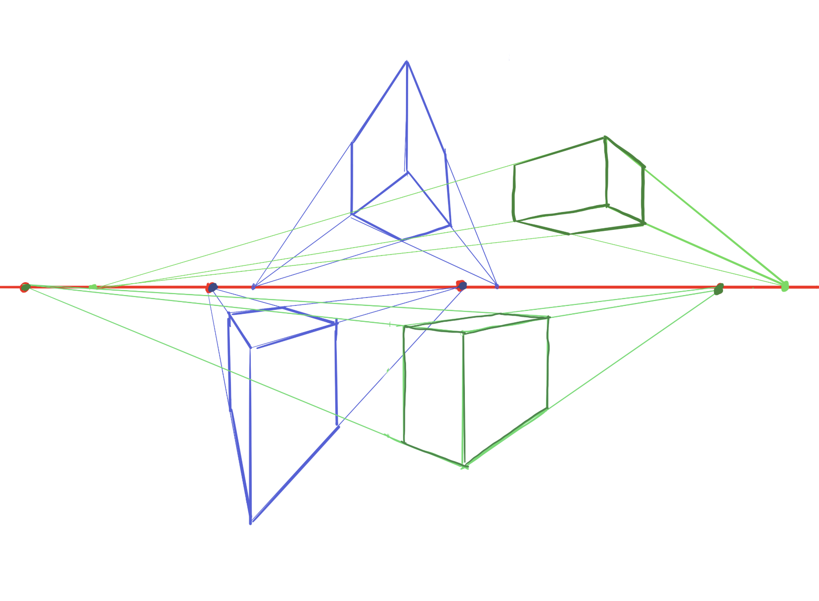 Two Point Perspective Object