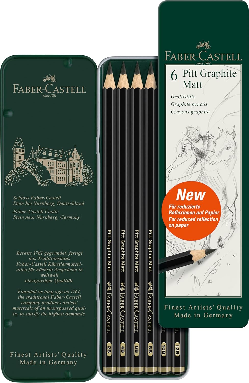 Proko - Faber-Castell Pitt Graphite Matt instead of Charcoal/Conte/Wolff Pencils?