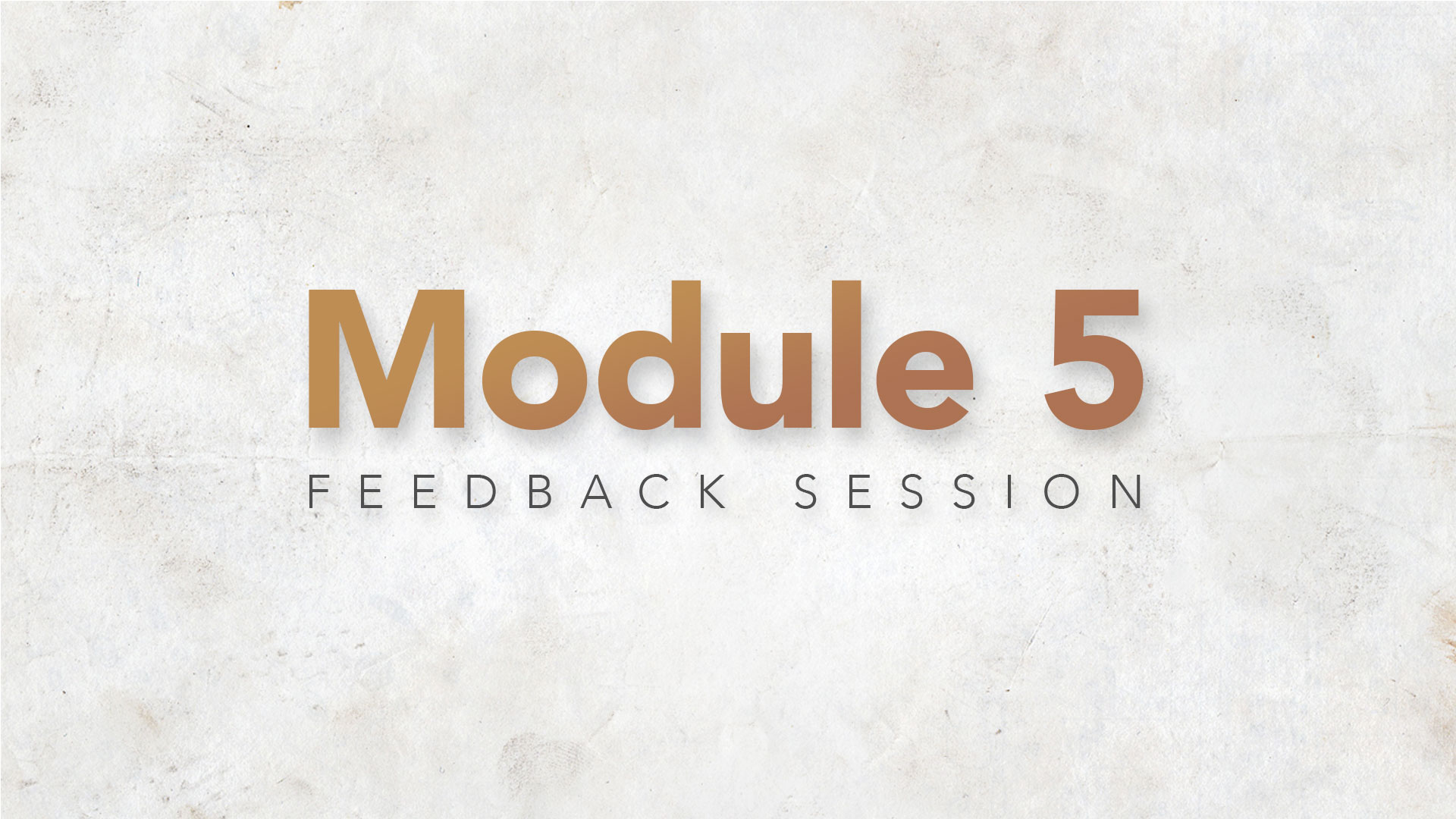 Proko - Module 5 Feedback – 21 Dec 2021