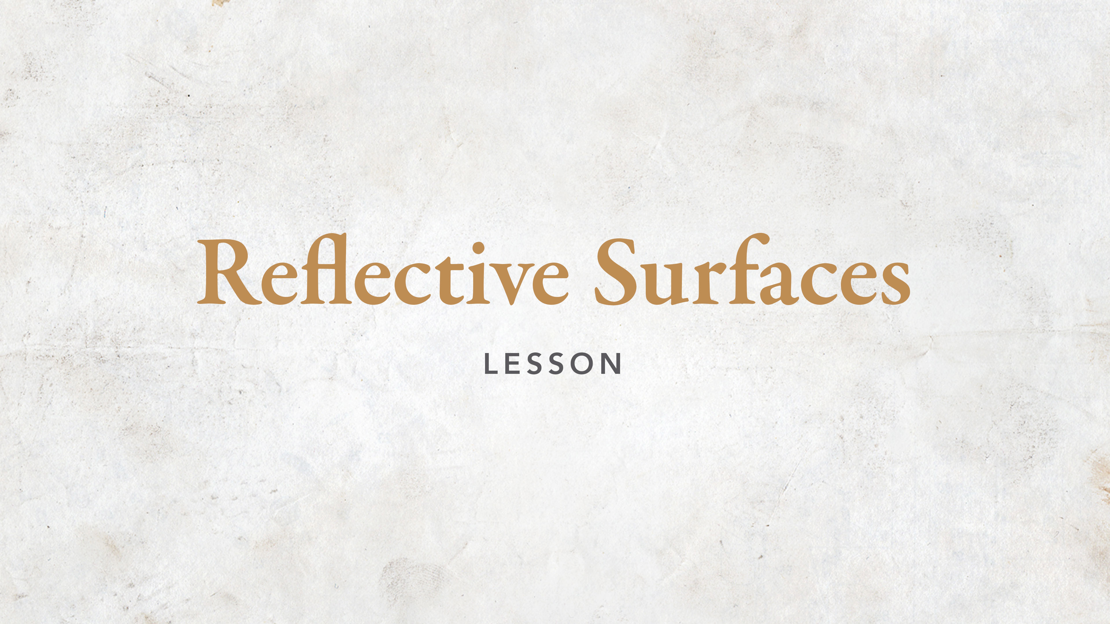 Proko - Reflective Surfaces