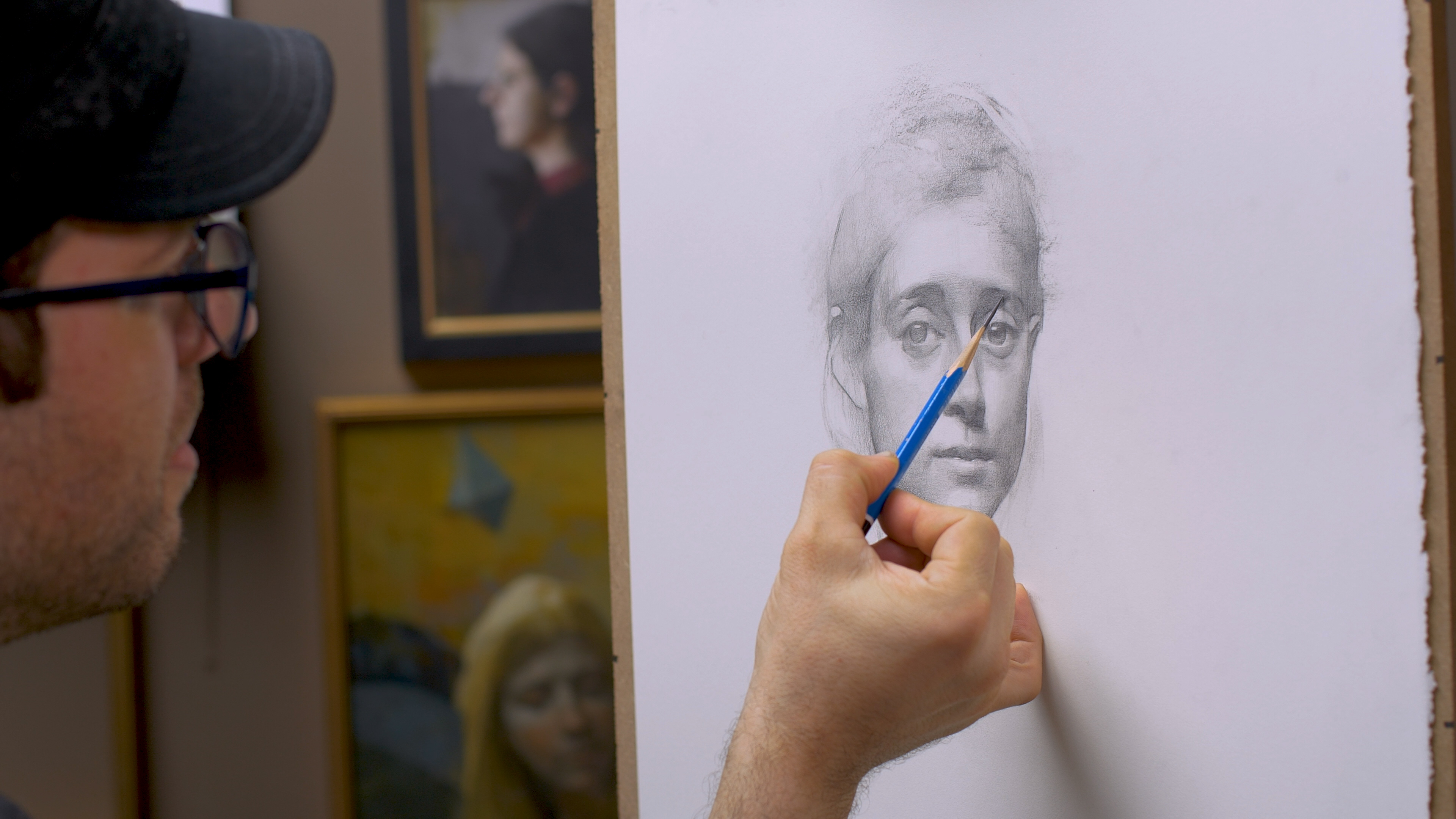 Proko - Day 1 - Blocking In Values and the Big Impression