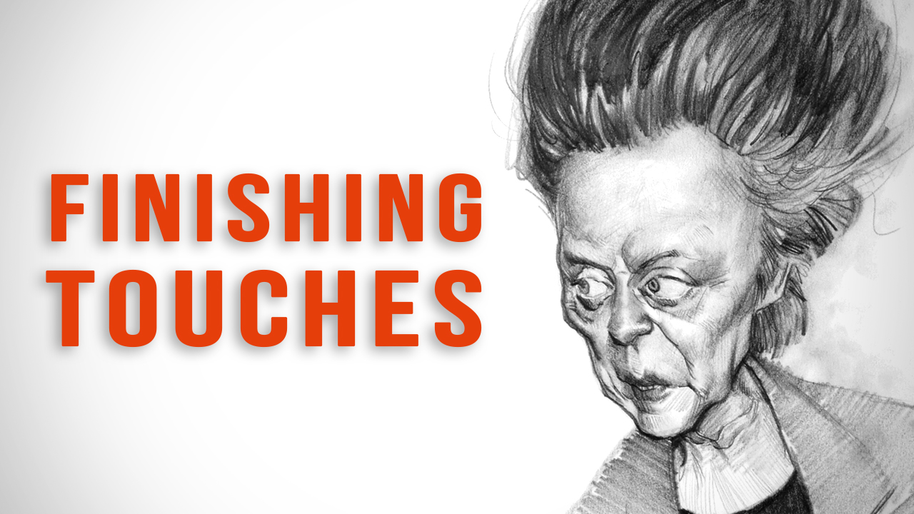 Proko - Finishing Your Drawing – Caricature Final Sketch