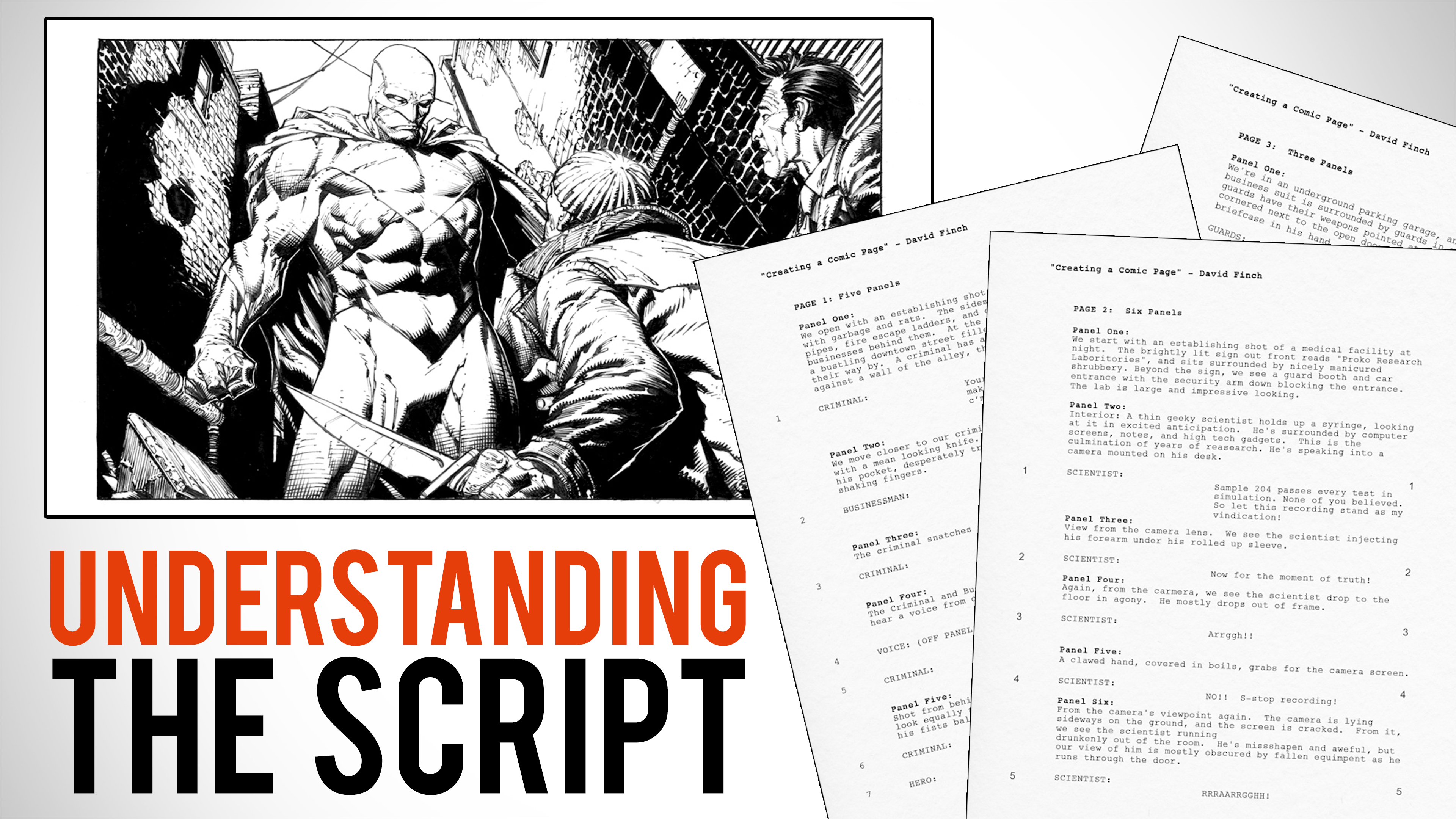 Proko - Breaking Down a Comic Script - Sample Script 1