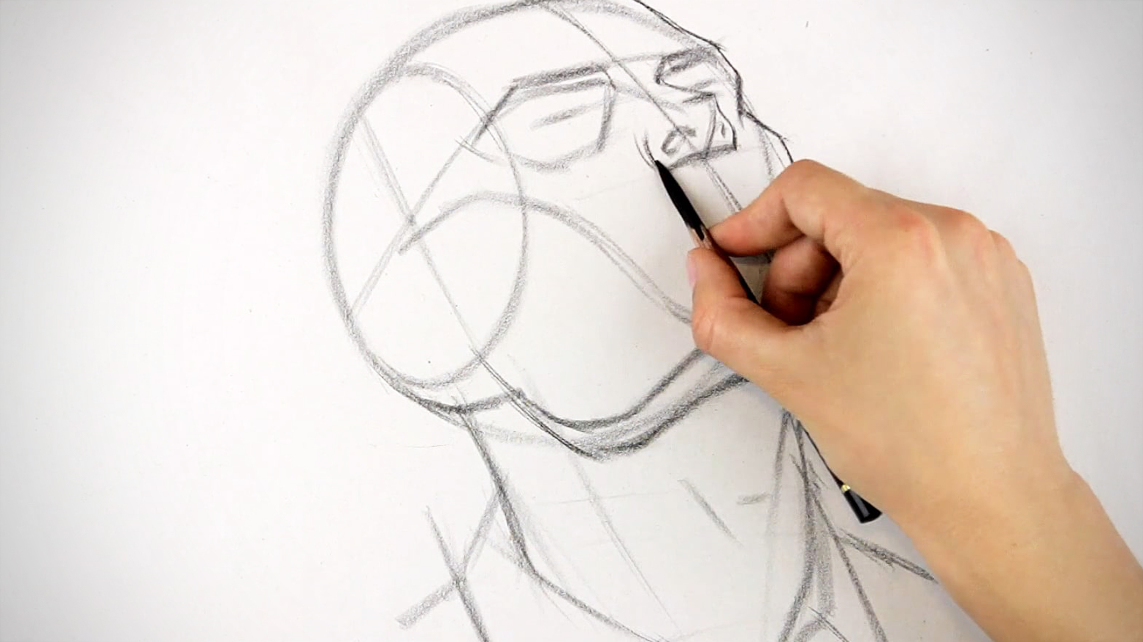 Proko - Loomis Method Extreme Uptilt – Real-Time Demo