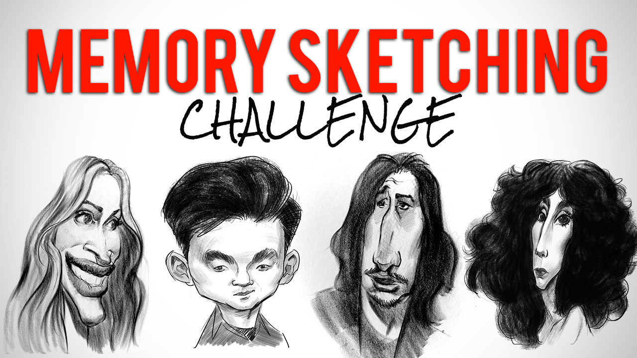 Proko - Memory Sketching Challenge – Getting Better Exaggerations