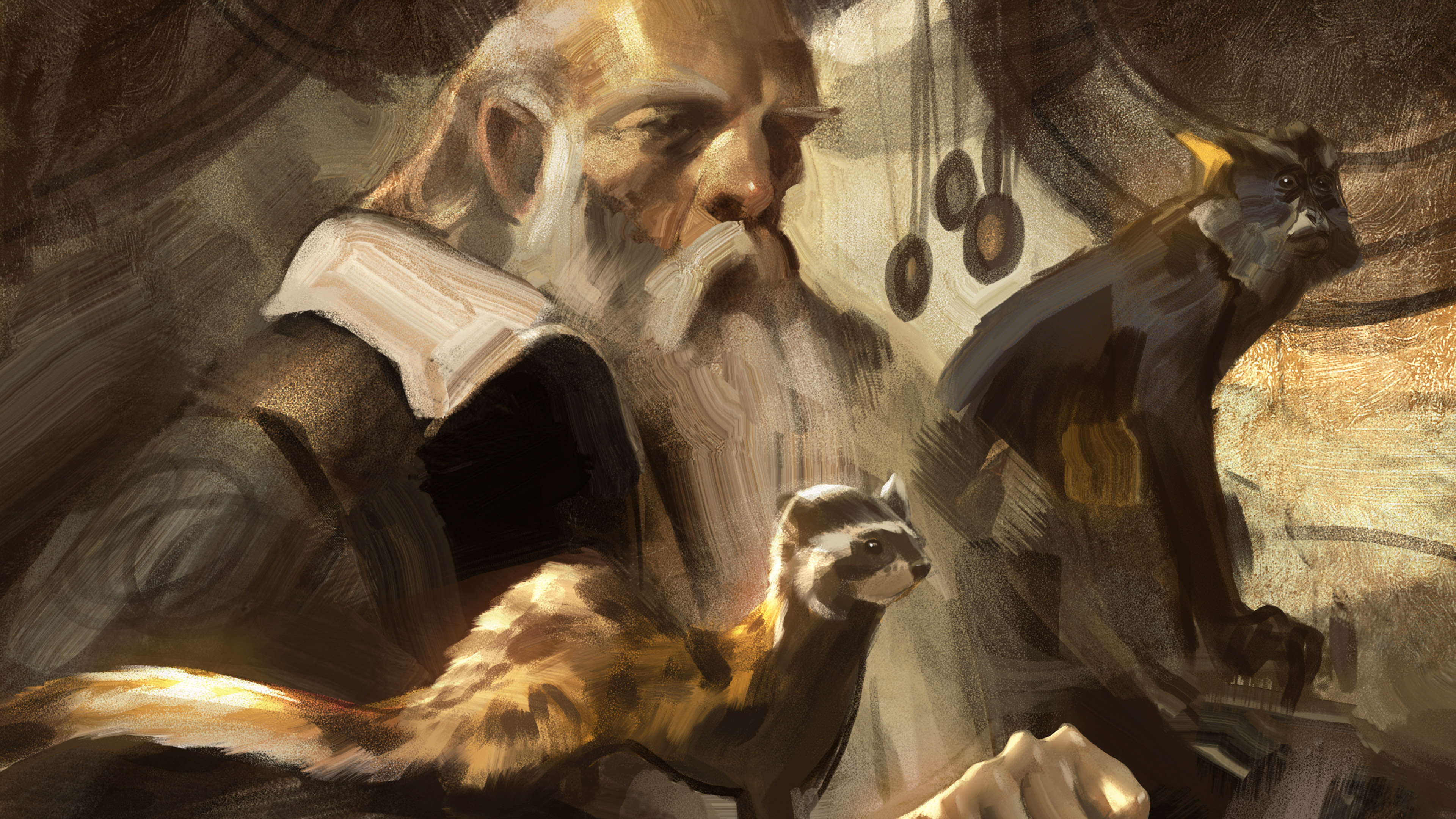 Proko - Monkey Guy Painting