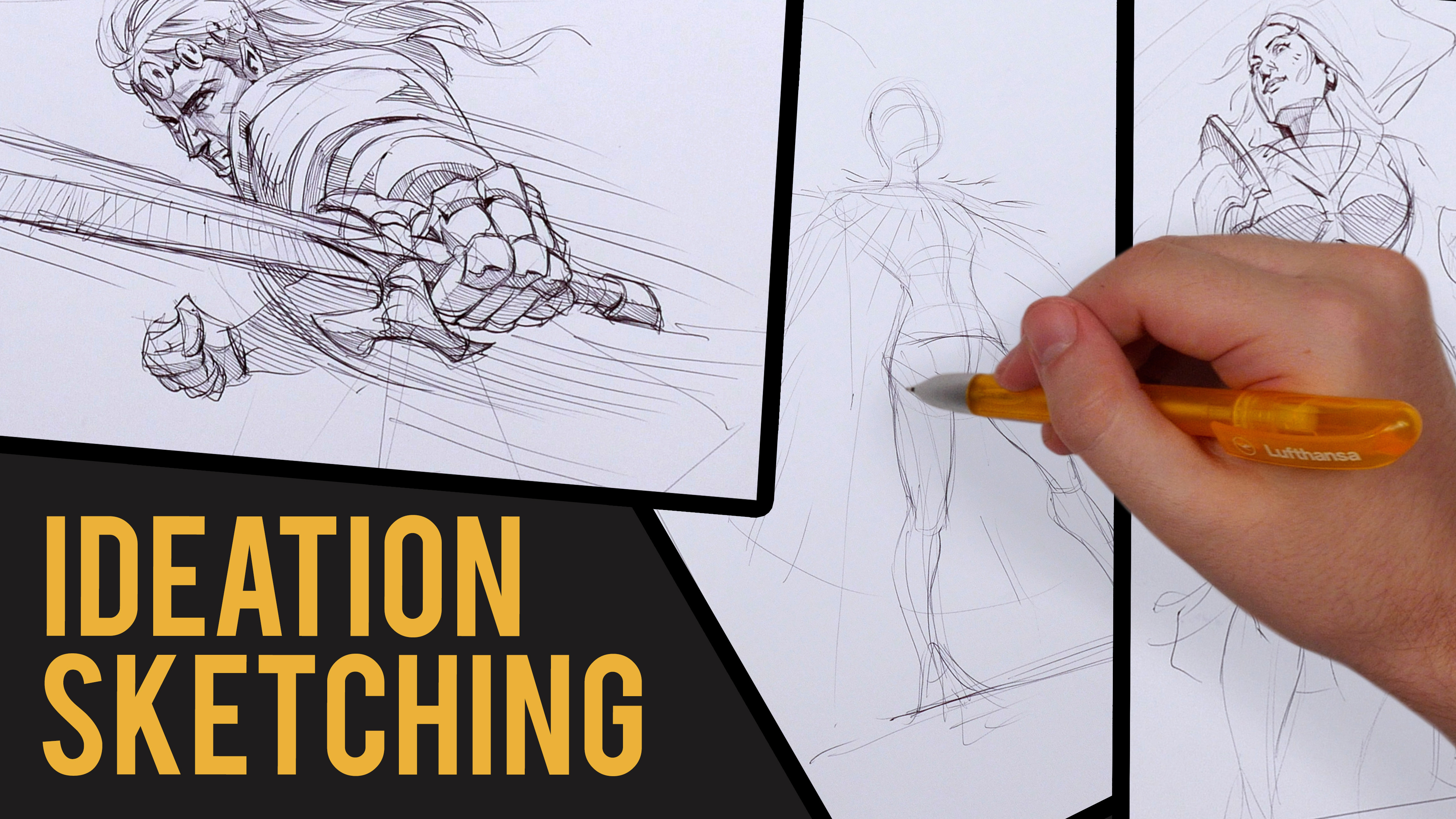 Proko - Sketching and Ideation with a Riot Artist